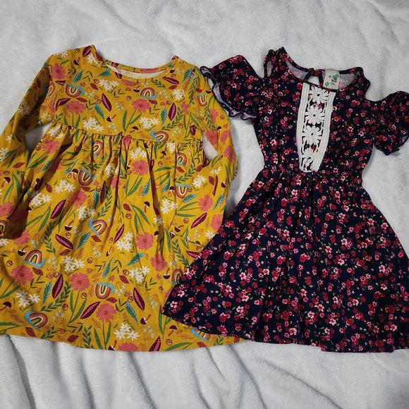 Dresses | 2 Girls Dresses Bundle Size 4 | Poshmark